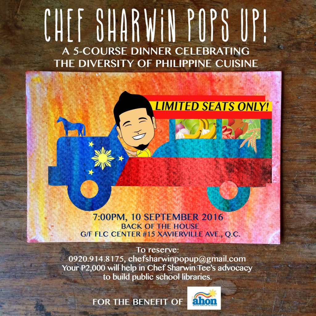 Chef Sharwin Pops Up! – The Hungry Chef