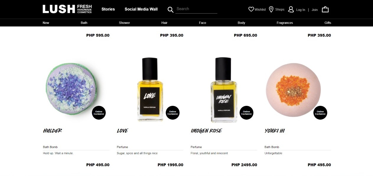Lush Philippines launches Online Store – The Hungry Chef